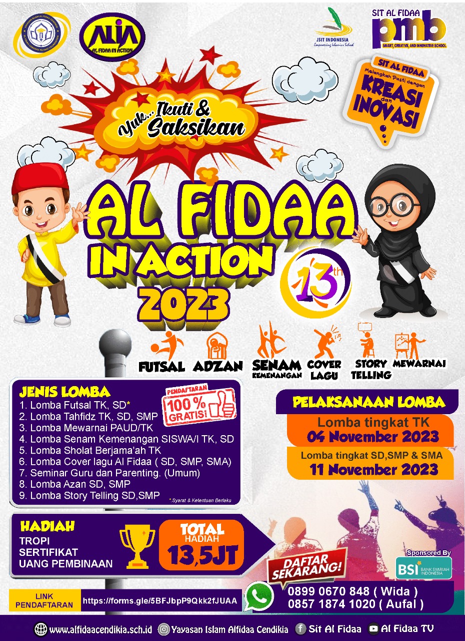 Juknis Lomba Al Fidaa In Action ke-13 Tahun 2023